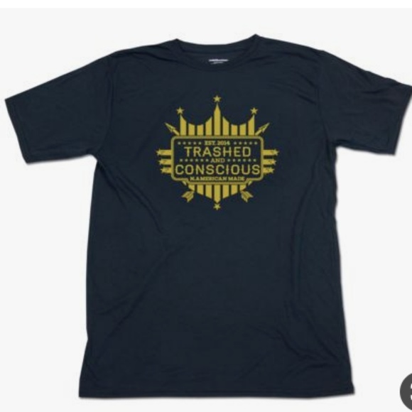 Trashed & Conscious | Tops | Trashed Conscious Tshirt | Poshmark